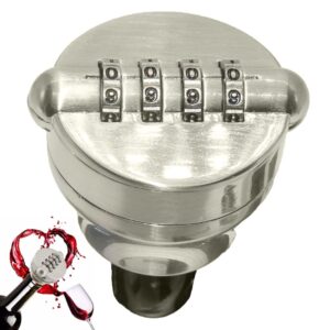 beduan wine bottle lock - password code digital lock - cap stopper for wine whiskey liquor