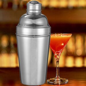 Cocktail Shaker, 60oz Martini Shaker,Drink Shaker Built-in Strainer,1.8L Stainless Steel Large Drink Shaker with Strainer for Bartending Bartender Shaker Margarita Mixer