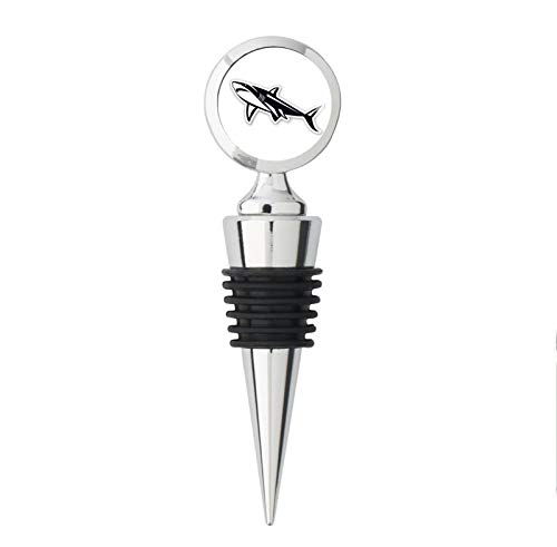 Shark Metal Steel Bottle Stopper Winestopper