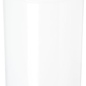 Carlisle FoodService Products Stor N' Pour Complete Quart Set Neck, Container, Cap, And Spout for Bar, Kitchen, And Restaurants, Plastic, 1 Quart, White, (Pack of 12)