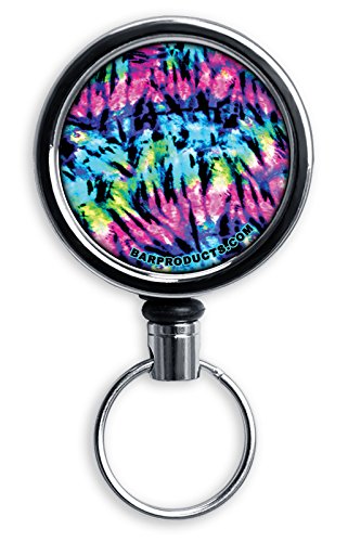 BarConic Mini Bottle Opener with Retractable Reel – Tie Dye