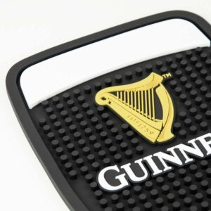 Guinness Gravity Pint Glass PVC Bar Mat | Guinness Official Merchandise No Spillage Bar Mat