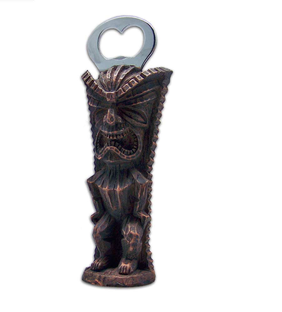 Ancient Hawaiian Money Tiki Bottle Opener