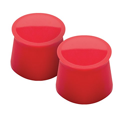 Tovolo Wine Cap, Candy Apple, Set of 2