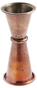 american metalcraft acj12 antique copper jigger, 0.5 oz. x 1.5 oz.