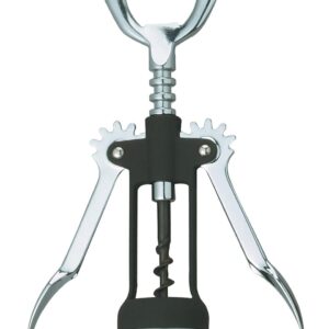 Fantes Rubber-Touch Wing Corkscrew, Made in Italy, 6.75-Inches x 2.625-Inches, The Italian Market Original since 1906