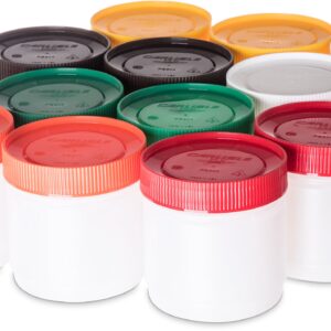 CFS PS502N00 Stor N' Pour Pint Backup Caps, 16 oz. Capacity, Assorted