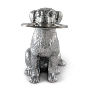 Arthur Court Designs Aluminum Labrador Hunting Dog Bottle Opener Forged Stainless Steel Head 4.5 inch Tall