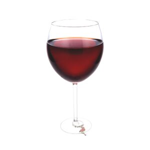 Hot Mess with Grace Flamingo Wine Charm Glass Marker/Identifier