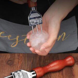 Ice Pick Ice Chisel Stainless Steel Ice Crusher for use in the kitchen bar restaurant when crushed ice is required