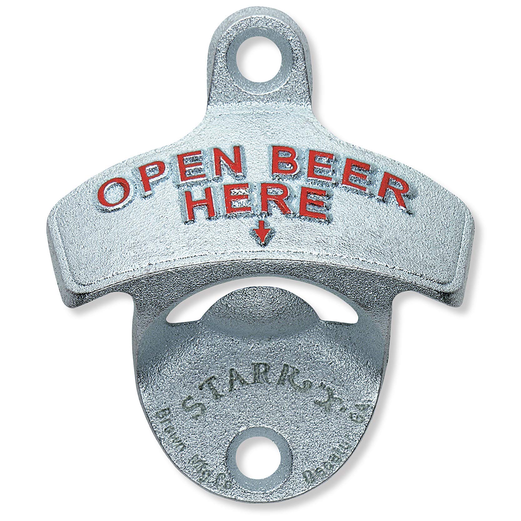 Wall Mounted Open Beer Here Starr X Bottle Opener Bar