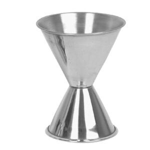 excellante 1 and 2 ounce stainless steel jigger