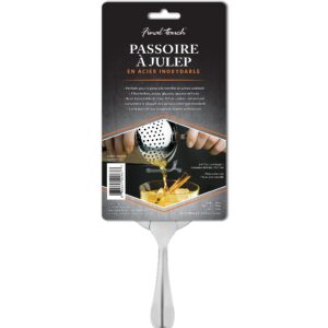 Final Touch Stainless Steel Julep Strainer (FTA7303)