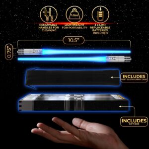 Lightsaber Chopsticks Light Up Star Wars LED Reusable 9 Colors 2 PAIRS FREE Millennium Falcon Keychain Bottle Opener