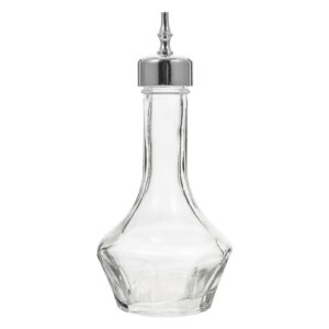 vosarea glass bitters bottles glass cocktail syrups dropper bottle oil dispenser sprayer for cocktail bar professional bar tool bartende 50ml silver japanese bitters bottle