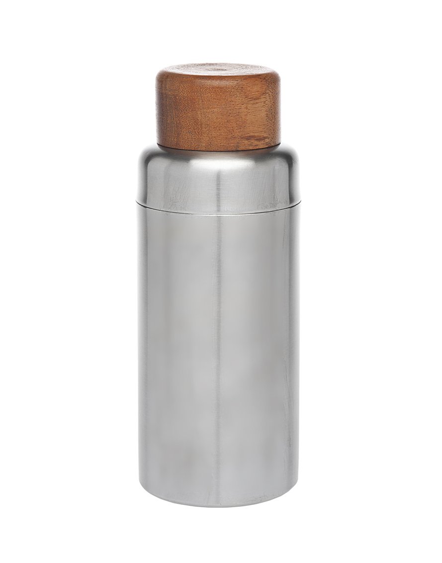 Godinger Silver Art Cocktail Shaker Wood Cover