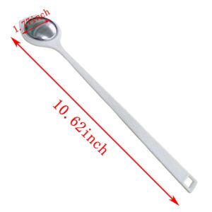 Yueya 2 Pcs Ice Cracker Ice Hammer Ice Mallet Tool Ice Tapper Ice Mallet Crusher for Cocktails, Crushed Ice, Drinks, Party, Kitchen (White)