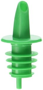 winco free flow pourers, green, medium