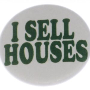 I Sell Houses 2.25" Bottle Opener w/ Keyring - Real Estate Agent Broker