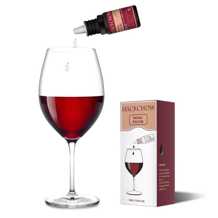 HackChow Wine Filters - Wine Filtration Solutions That Purify Red Wines Of Sulfites And Histamines, Preserving The Original Flavor Of Red Wines.