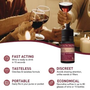 HackChow Wine Filters - Wine Filtration Solutions That Purify Red Wines Of Sulfites And Histamines, Preserving The Original Flavor Of Red Wines.