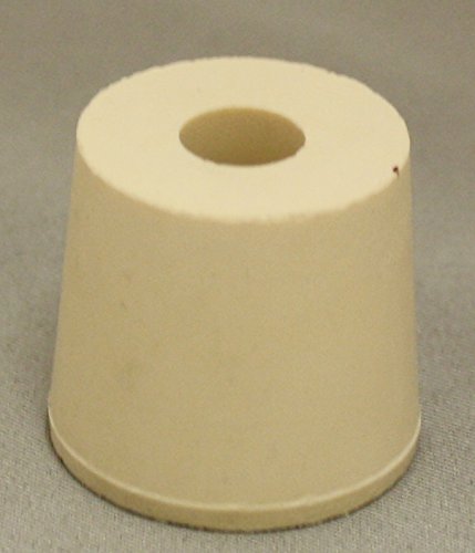 #5-1/2 Drilled Rubber Stopper (Pack of 5)