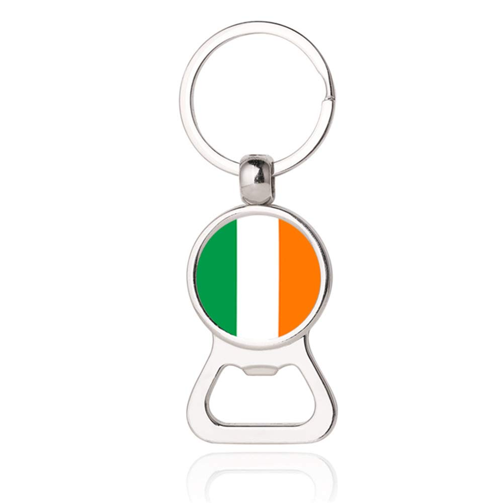 National Flag Style Ireland Keychain Bottle Opener Creative Souvenir Gift