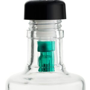 [6 PACK] Measured Liquor Bottle Pourers 0.5 oz (15 mL) - Collared Automatic Measured Bottle Pourer - No Cracks, No Leaks, Bar Spouts, Quick Shot, Spirit, Wine, Bar Cocktail Dispenser