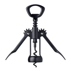 l'atelier du vin matte black classic wing corkscrew