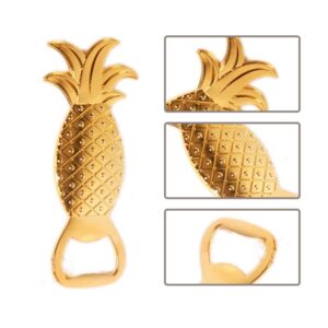 Pineapple Bottle Opener Metal Beer Opener Creative Alloy Opener for Wedding Party Favor Birthday Baby Shower Favor Gift Souvenirs