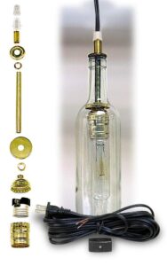 national artcraft wine bottle hanging lamp kit