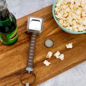 Marvel Thor Metal Mjolnir Bottle Opener With Etched Enchantment