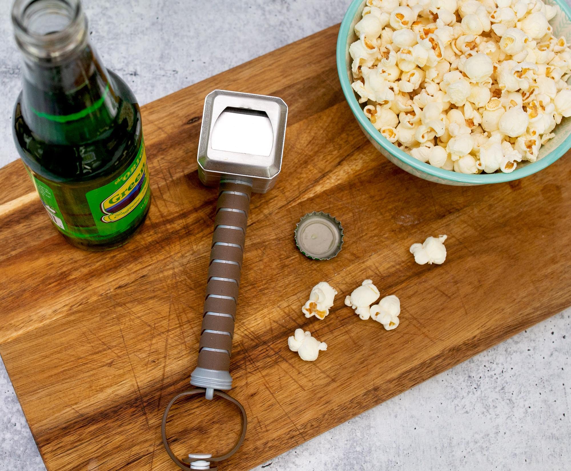 Marvel Thor Metal Mjolnir Bottle Opener With Etched Enchantment