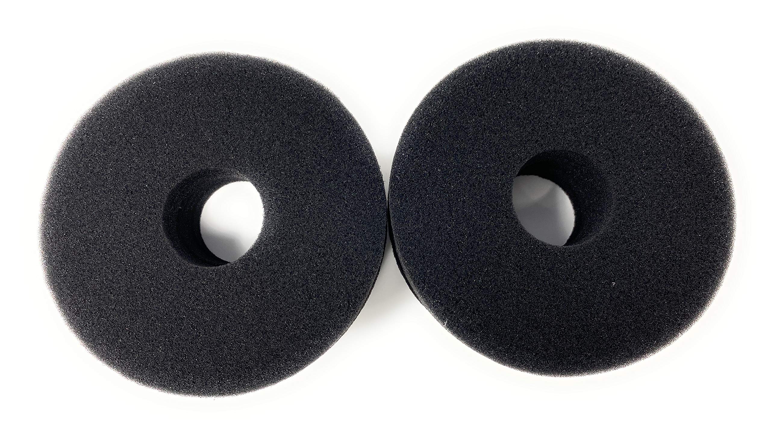 RSG TODAY Black Plastic Glass Rimmer and Margarita Salter 12pk Replacement Sponge