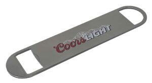 coors light mountains bartenders premium steel beer bottle opener