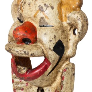 Vintage Cast Iron Wall Mount Beer Soda Pop Clown Bottle Opener