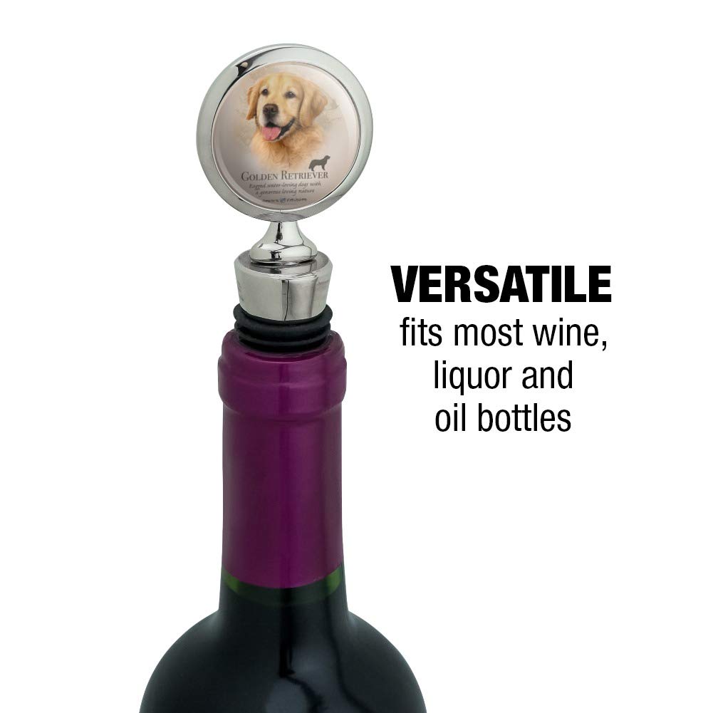 Golden Retriever Dog Breed Wine Bottle Stopper