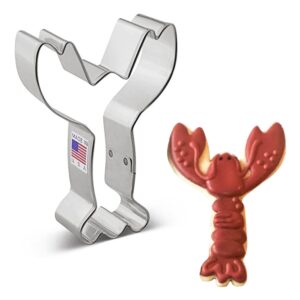 Lobster/Crawfish Cookie Cutter, 4" Made in USA by Ann Clark