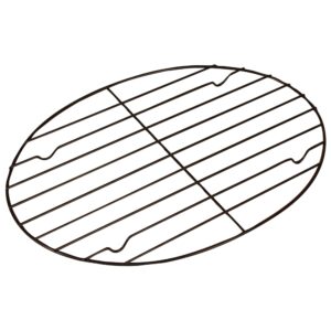 fox run - 57213 fox run non-stick oval roasting/cooling rack, 11.25 x 8.25 x 0.5 inches, metallic