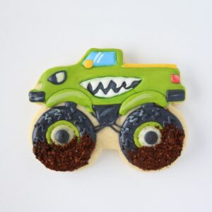 Monster Truck Cookie Cutter, 4" Made in USA by Ann Clark