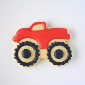 Monster Truck Cookie Cutter, 4" Made in USA by Ann Clark