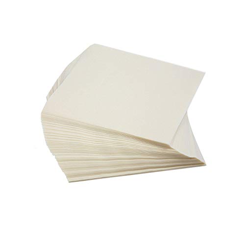 Twisting Wax Paper Sheets for Food (100)– Rectangle Caramel Wrappers Non Stick –Semi Translucent Confectioners Patty Paper