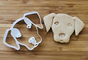 labrador retriever cookie cutter and dog treat cutter - dog face