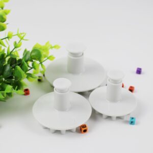 Verdental 3-pieces DIY Cake Plunger Cutter Molds Sugarcraft Cake Decorating, Sunflower