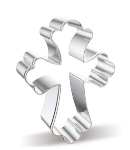 wjsyshop crucifix cross crucifixion shaped cookie cutter - e