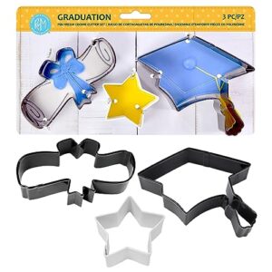 R & M International Graduation Cookie Cutter, One Size, Multi Color