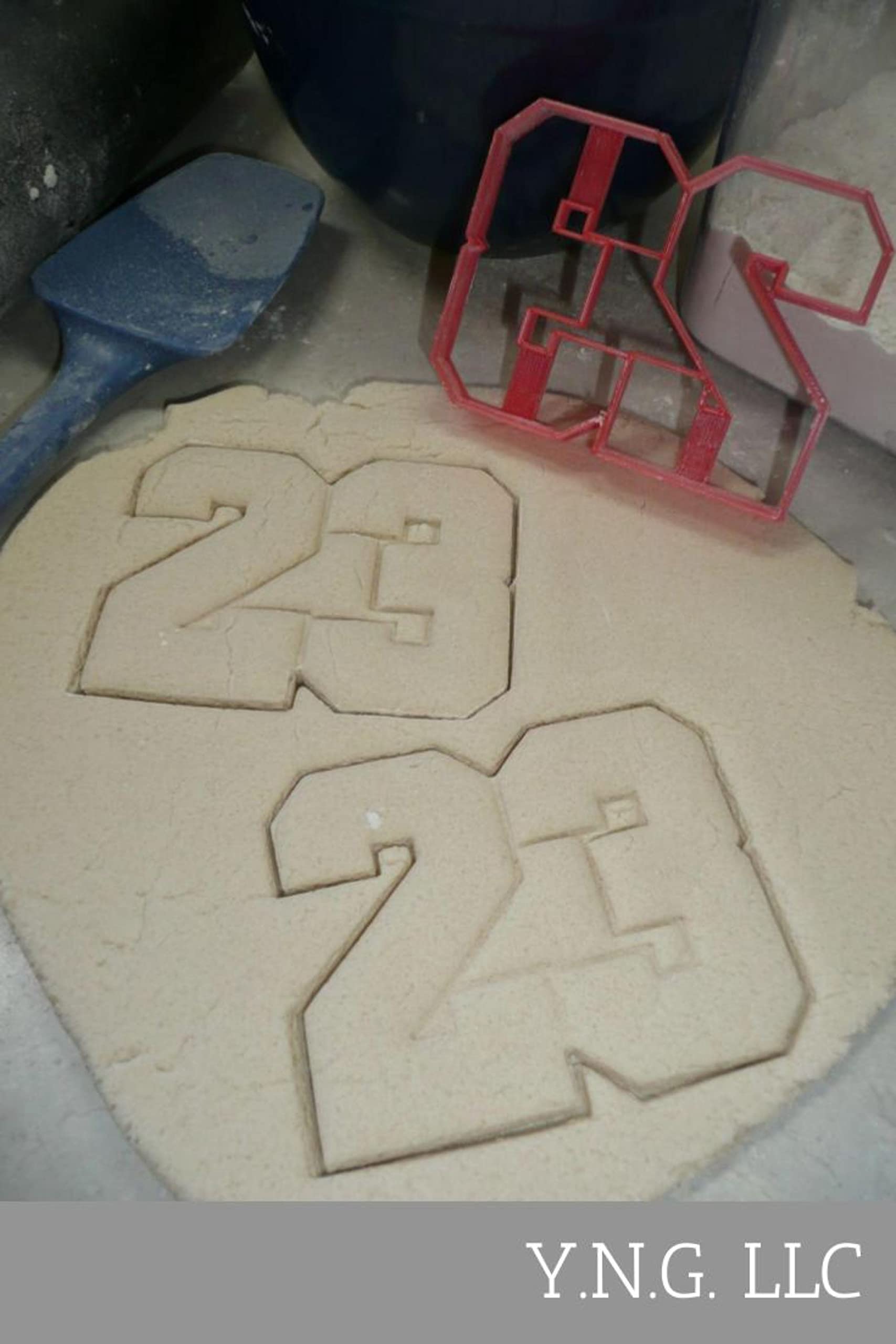 INSPIRED BY NUMBER 23 BASKETBALL LEGEND COOKIE CUTTER MADE IN USA PR4462