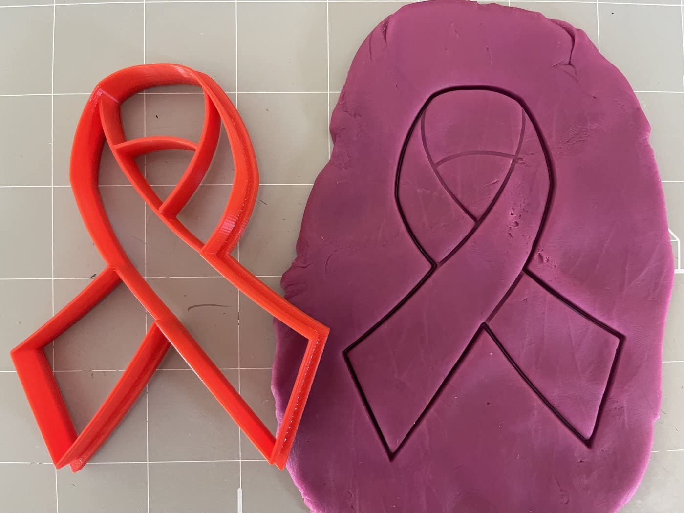 Pink (Cancer) Symbol Cookie Cutter