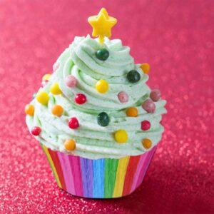 Mini Skater 100Pcs Standard Size Paper Baking Cups Rainbow Cupcake Liners for Wedding Birthday Party Muffins Cupcakes Cake Balls and Candies (Colorful)