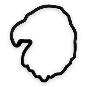 eagle head cookie cutter (4 inches)